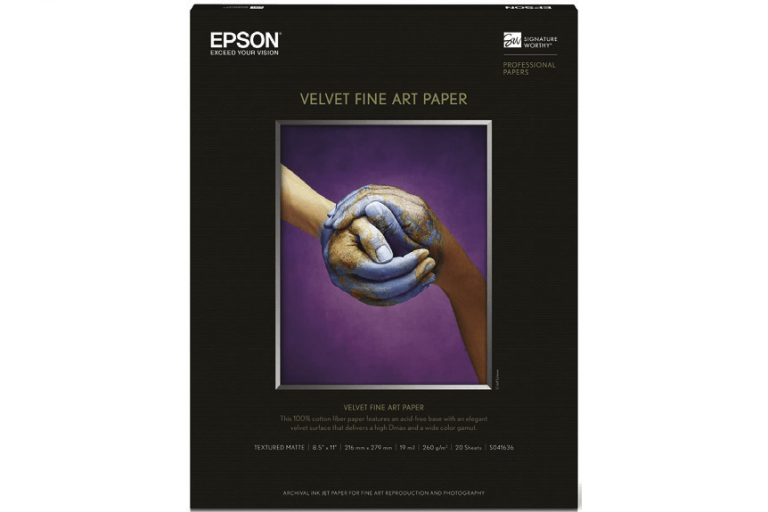 EPSON Velvet Fine Art Paper - Alder Color Solutions